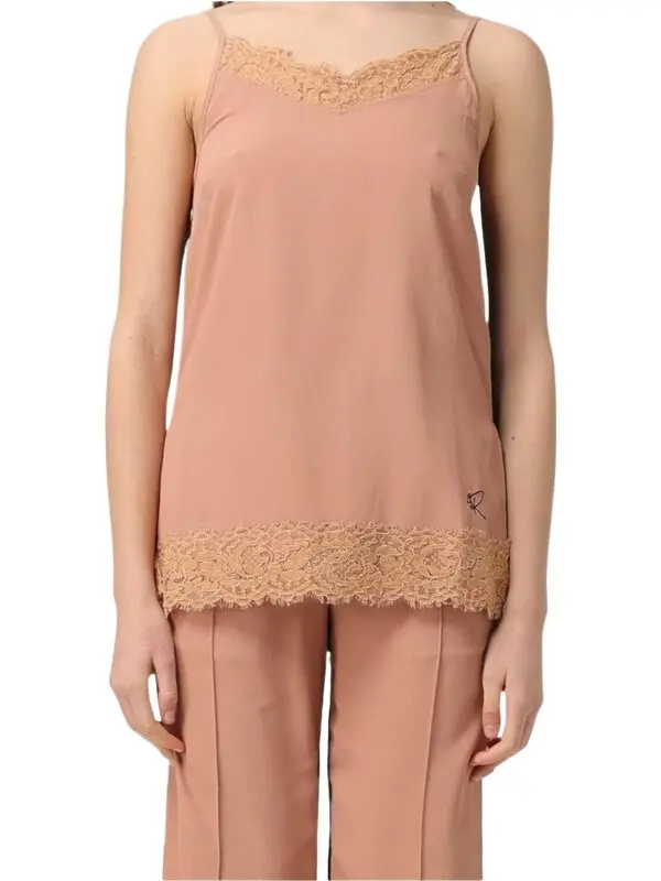 TWINSET Lace Trimmed Camisole - Nude
