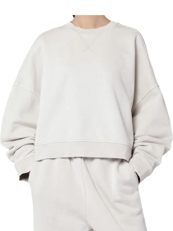 ENTIRE STUDIOS Oversized Crewneck Sweatshirt - White