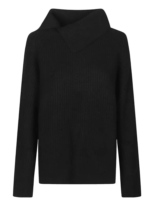 Loulou De Saison Cecil Turtleneck Sweater - Black