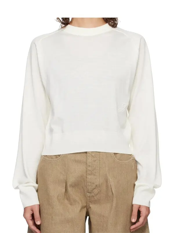 Jacquemus Long Sleeve Knitwear - White