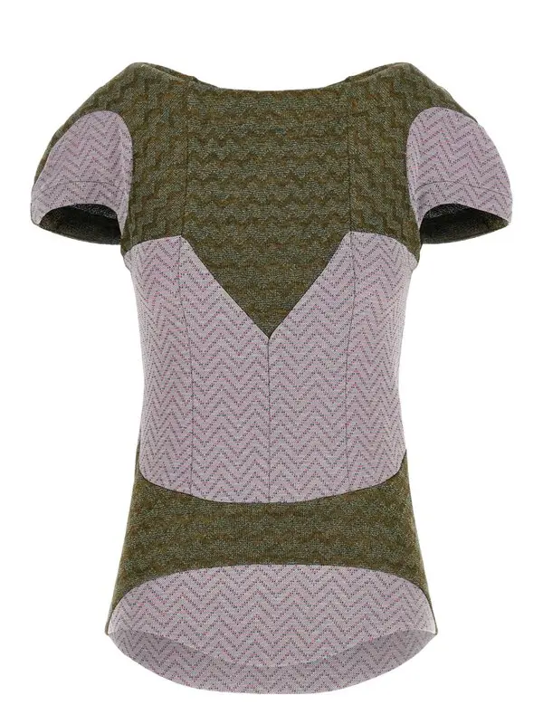 KIKO KOSTADINOV Patterned Top - Grey