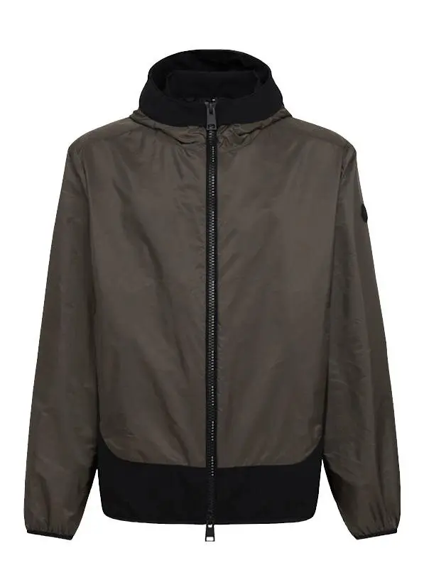 Moncler Galveston Nylon Hooded Windbreaker - Black