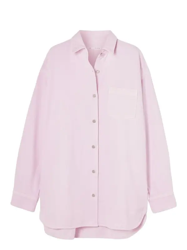AGOLDE Long Sleeve Shirt - Purple