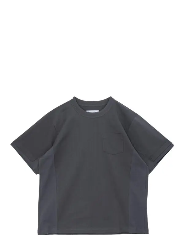 Sacai Crew Neck Short-sleeved T-shirt - Grey