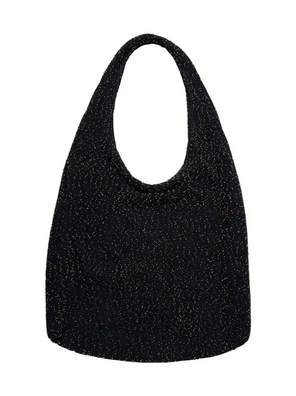 Gabriela Hearst Manasa Beaded Shoulder Bag - Black