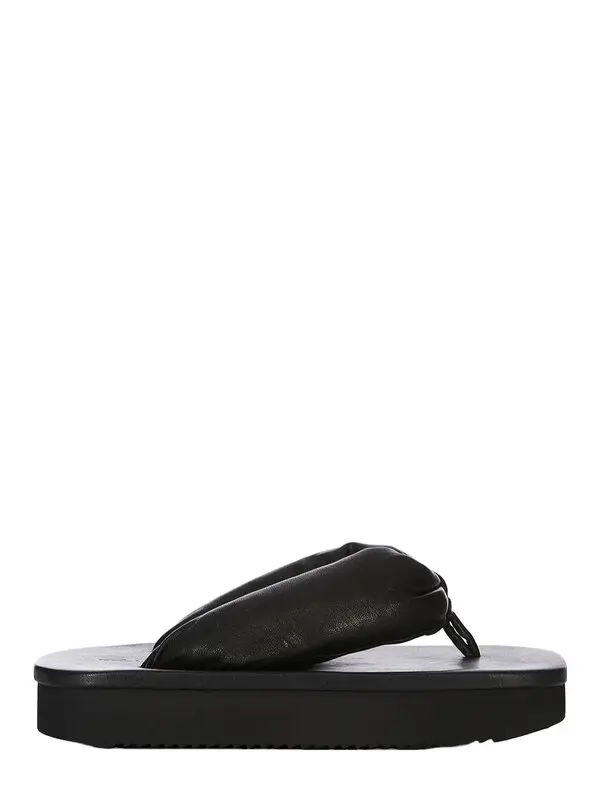Rick Owens Hollywood Flip Flops - Black