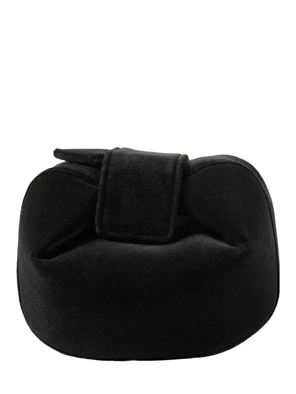 Gabriela Hearst Velvet Clutch - Black