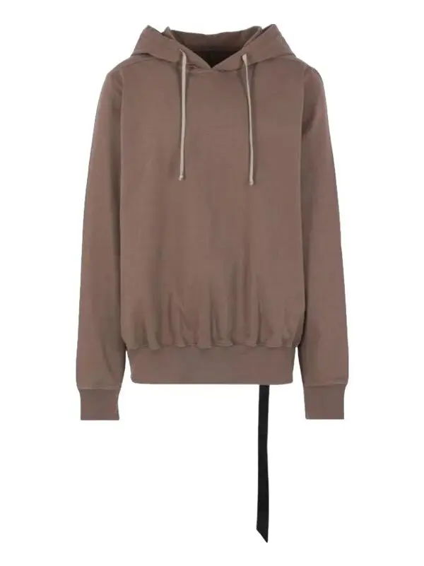 Rick Owens Drawstring Hoodie - Brown