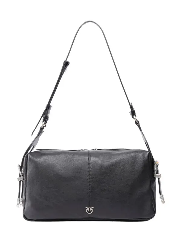 Pinko Keeper Bag Medium Shoulder Bag - Black