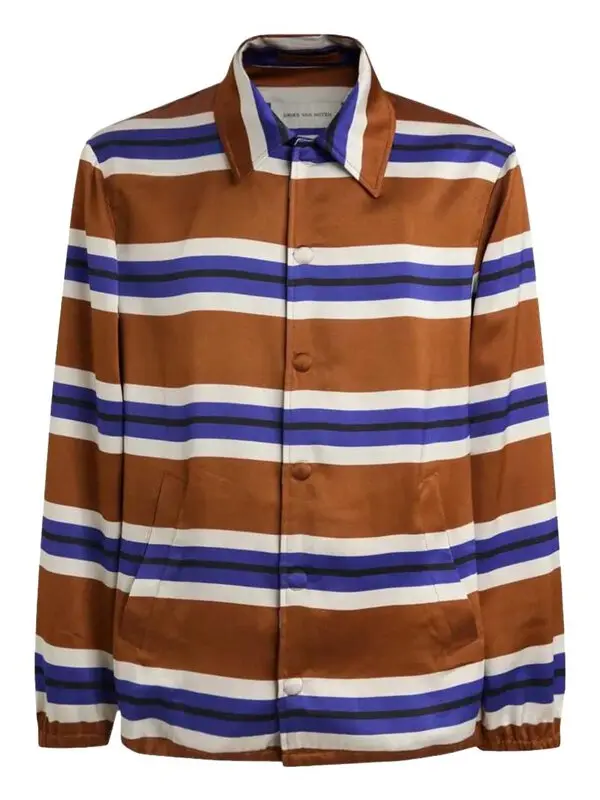 Dries Van Noten Long Sleeve Shirt - Brown