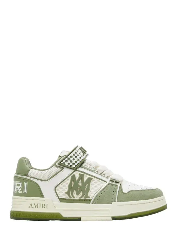Amiri Skyline Lace-up Low-top Sneakers - Green Tea Color