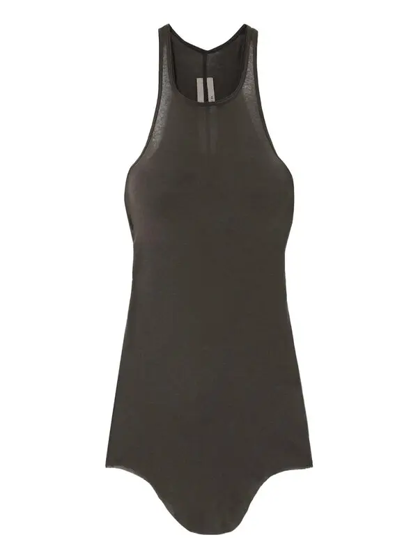 Rick Owens Sleeveless Vest - Dark Gray