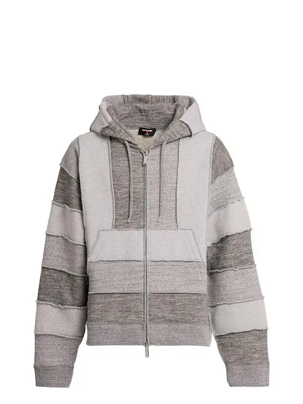 Dsquared2 Magliano Venue Fit Zipped Hoodie - Gray