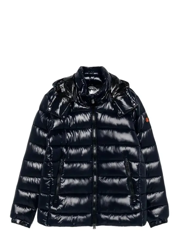 SAVE THE DUCK Florian Hooded Down Coat - Black
