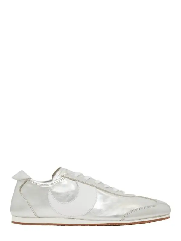 MARINE SERRE Astra Low-top Sneakers - Silver