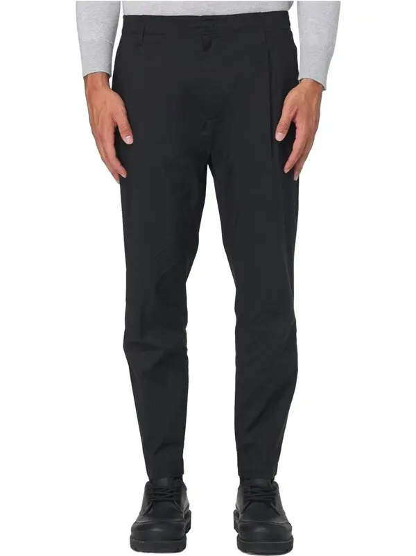 DONDUP Slim Cropped Tailored Pants - Black