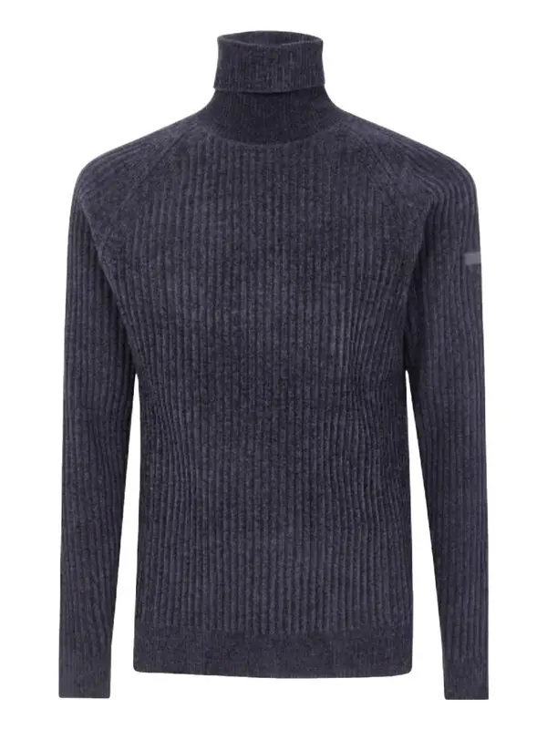 RRD Roll Neck Sweater - Black
