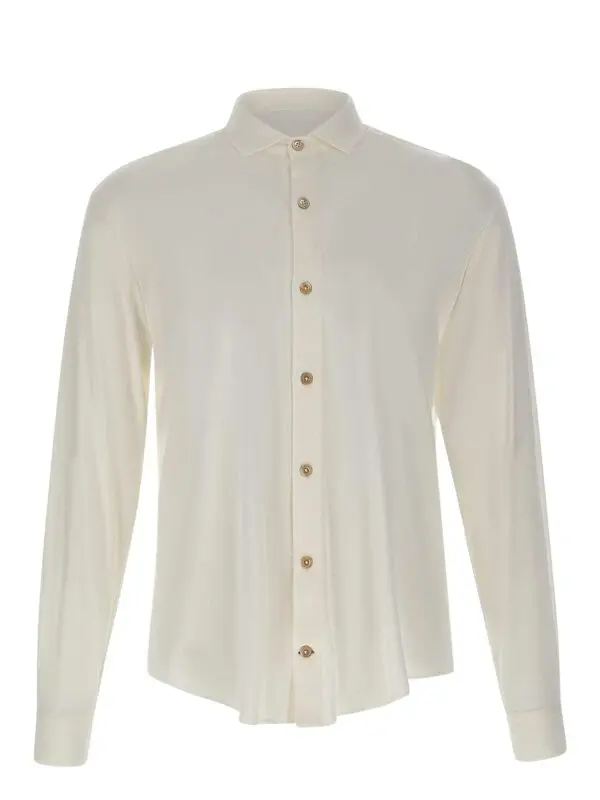 Eleventy Classic Collar Shirt - White