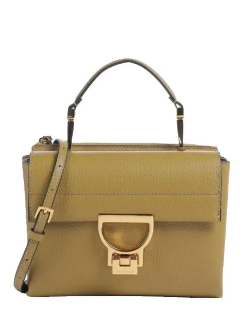 COCCINELLE Arlettis Foldover Top Handle Bag - Green