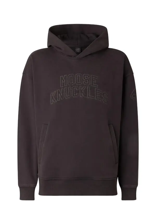 Moose Knuckles True North Hoodie - Black