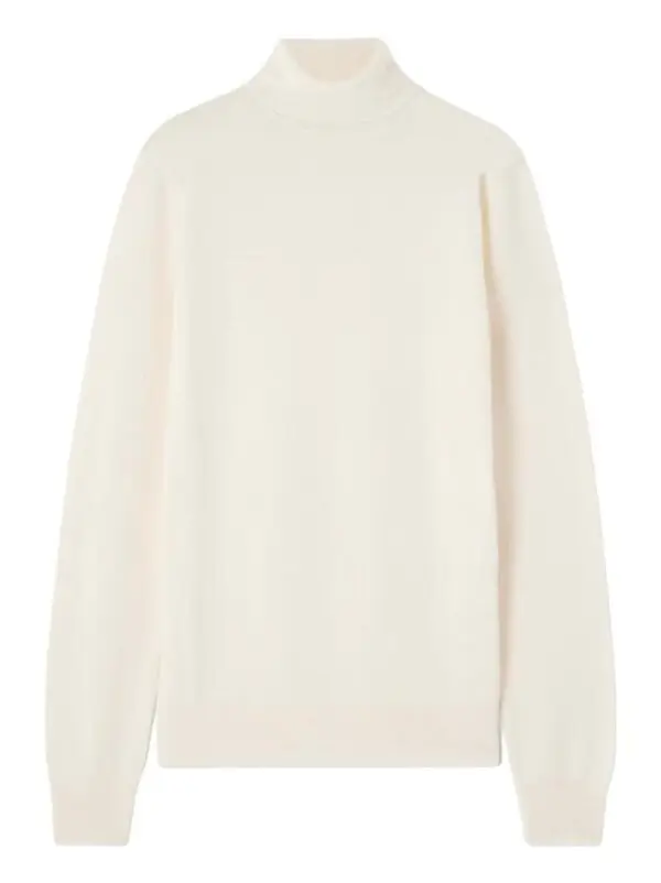 THE FRANKIE SHOP Eve Turtleneck Sweater - Ivory