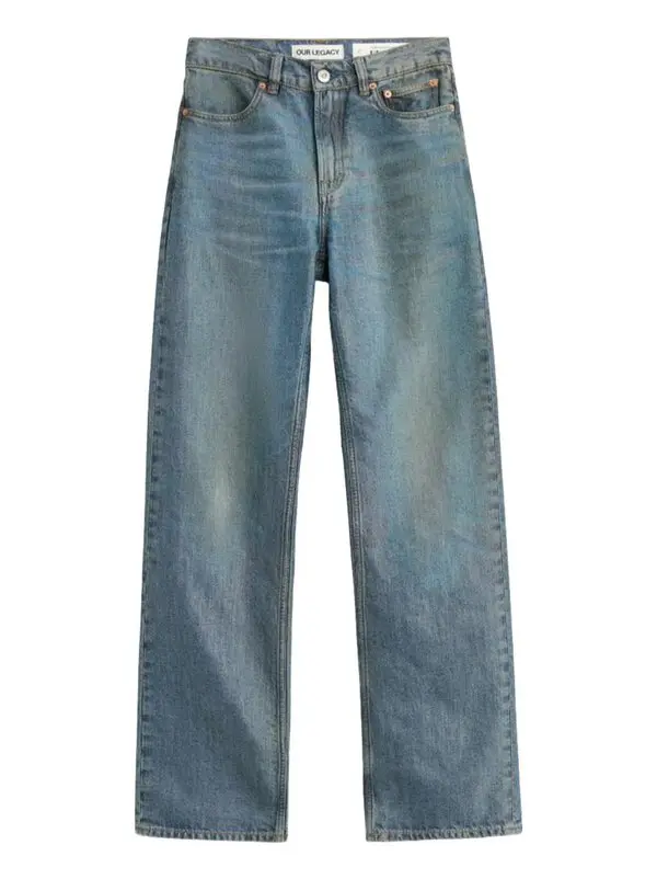 Our Legacy Wata Cut Wide Leg Jeans - No