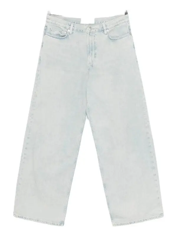 SAMSOE SAMSOE Wide Leg Jeans - White