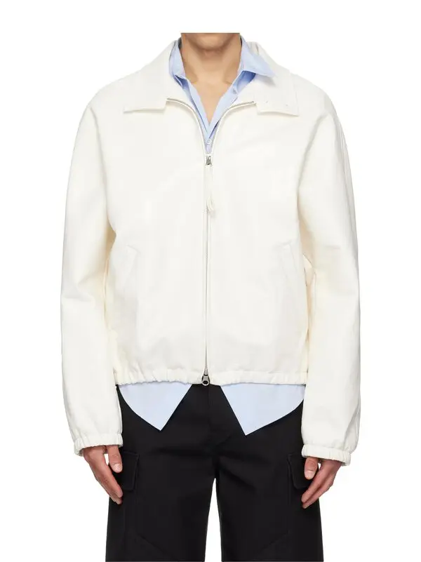 COURREGES Zip-fastening Jacket - White