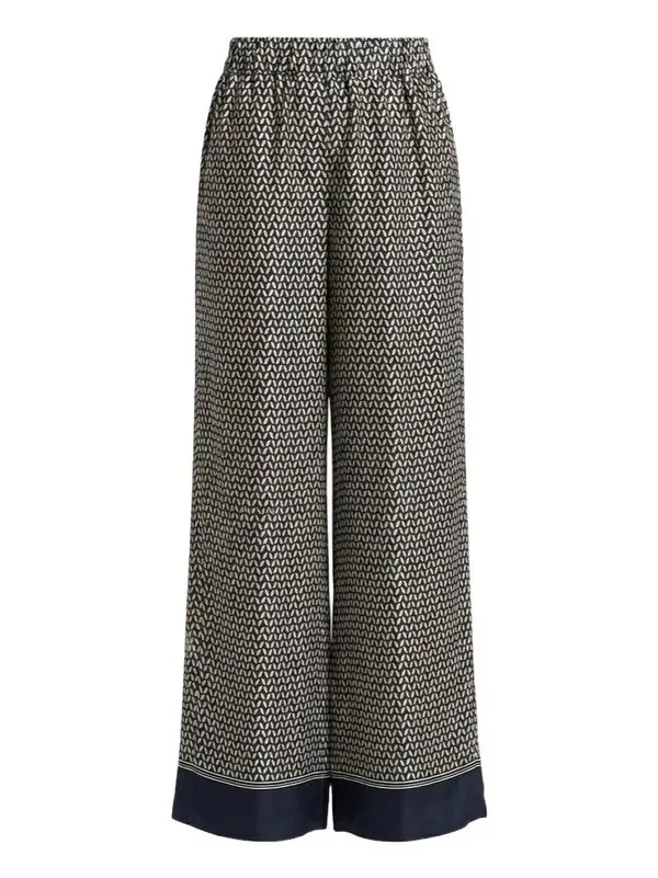 Peserico Palazzo Twill Trousers - Night Blue