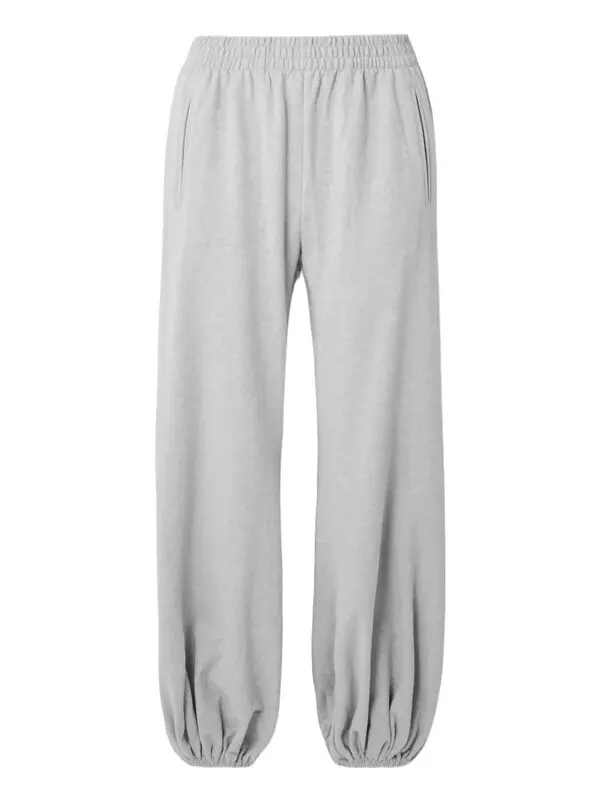 Norma Kamali Boyfriend Puff Jogger Pants - Light Hemp Gray