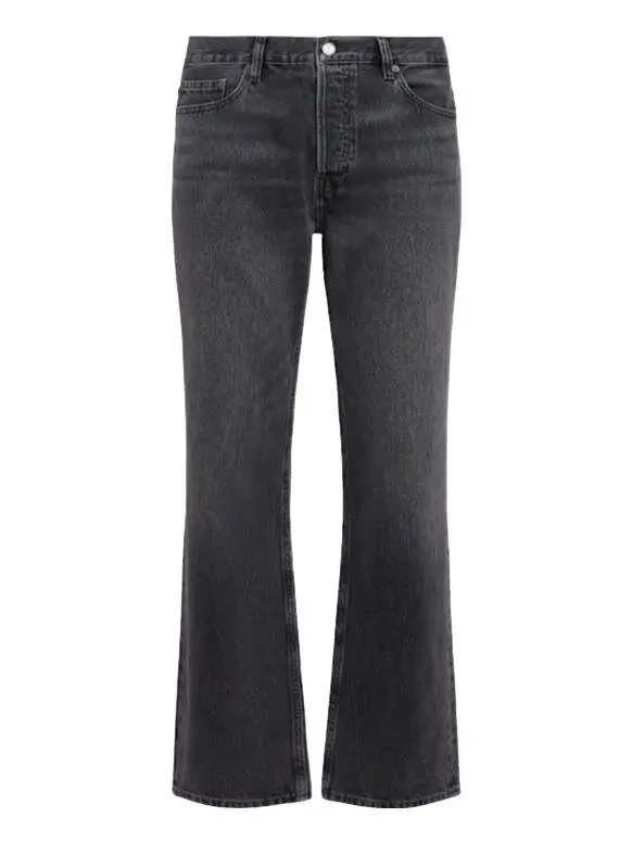 FRAME Relaxed Cotton Denim Jeans - Black