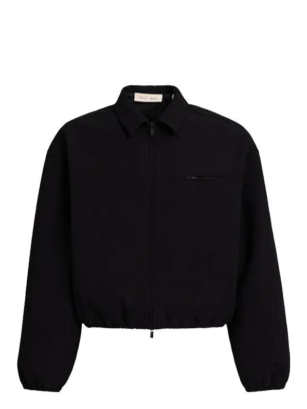 Fear Of God Canvas Chain Zip-up Jacket - Black