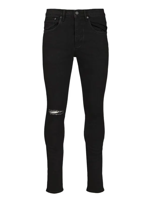 PURPLE BRAND P002 Slim Stretch Jeans - Black