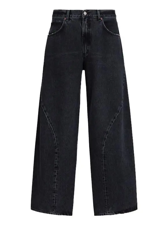 AGOLDE Cotton Jeans - Black