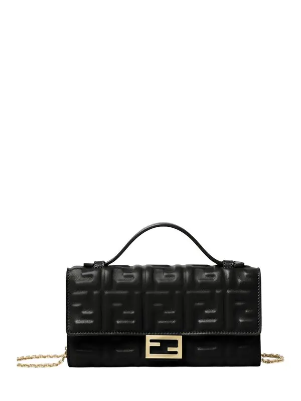 Fendi Baguette Continental Wallet - Black