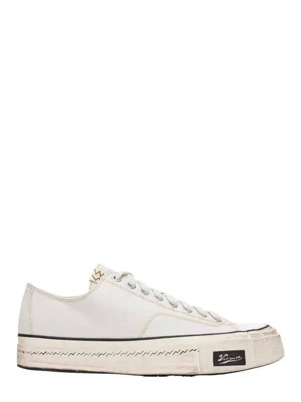 Visvim Skagway Lo G.patten Low-top Casual Sneakers - Ivory White