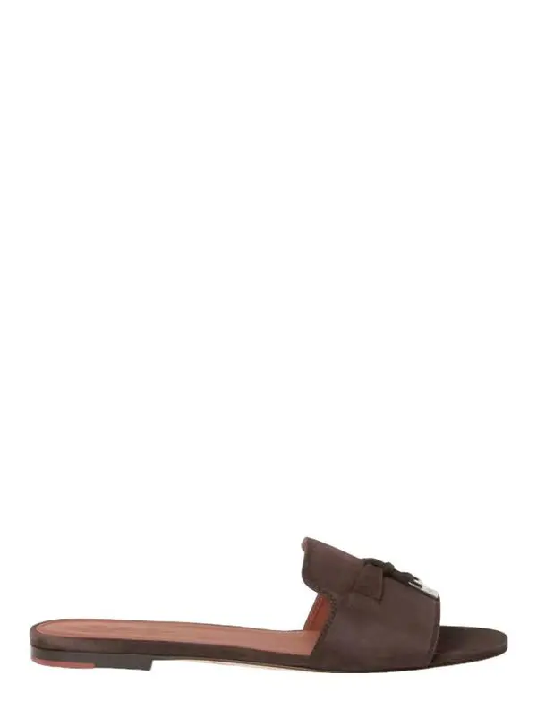 Loro Piana Summer Charms Flat Sandals - Pecora Nera