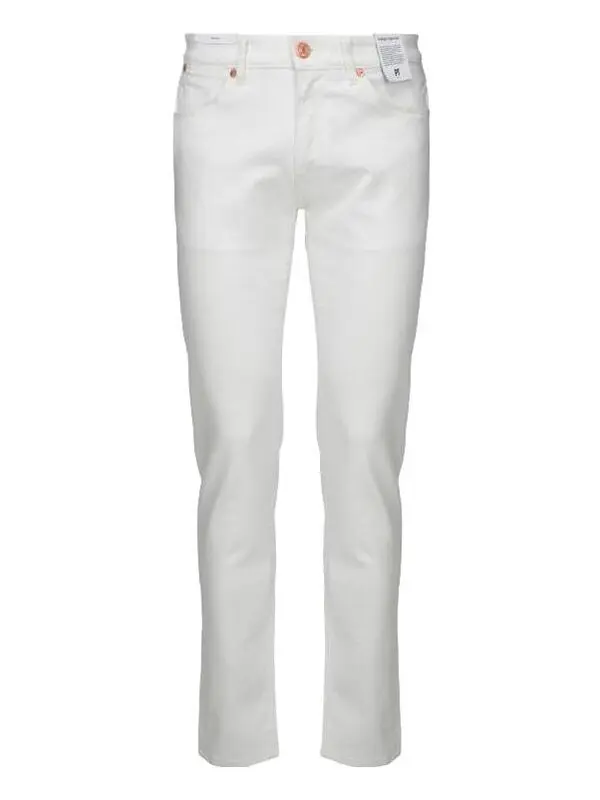 PT TORINO Tapered-leg Slim-cut Jeans - White
