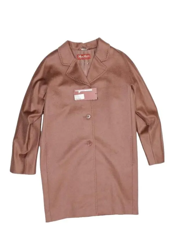 Max Mara Lapel Coat - Brown
