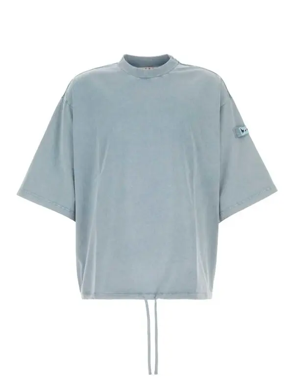 Marni Oversized Drawstring T-shirt - Blue