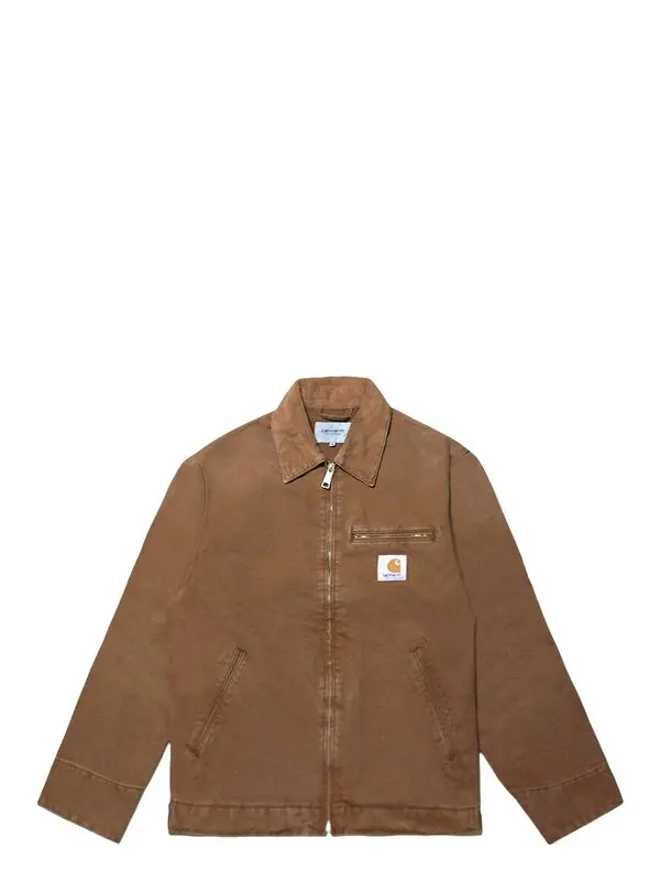 Carhartt Work In Progress Zip-up Work Jacket - Brown