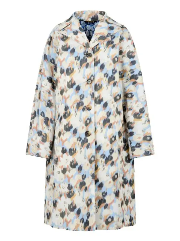 Marni Duchesse Reversible Coat - Blue