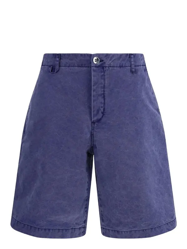 Jacquemus Logo Tag Shorts - Blue