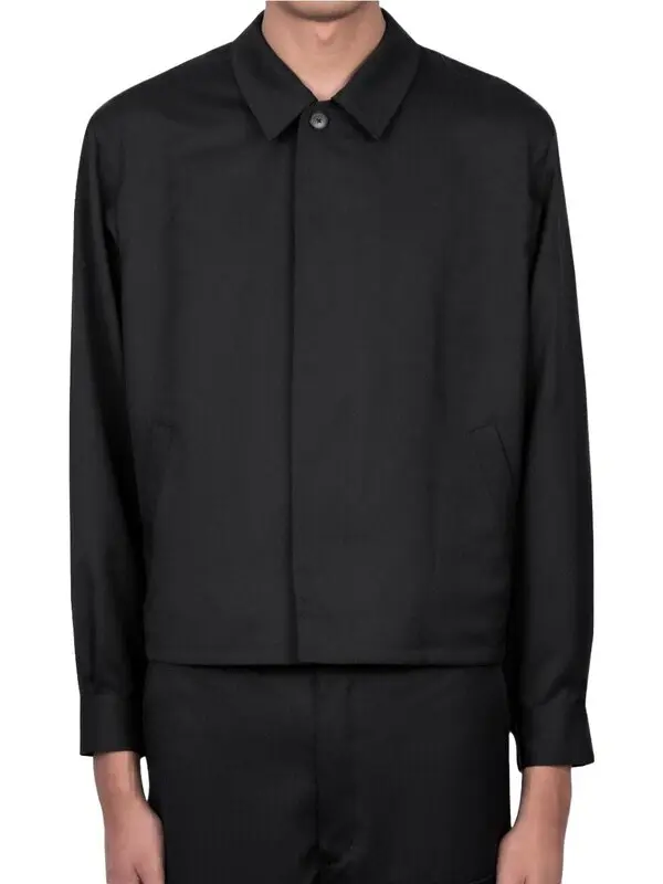Auralee Long-sleeved Jacket - Black