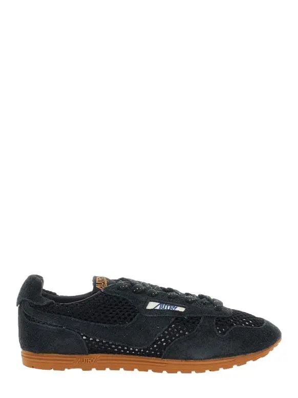 AUTRY Windspin Mesh Low-top Sneakers - Black
