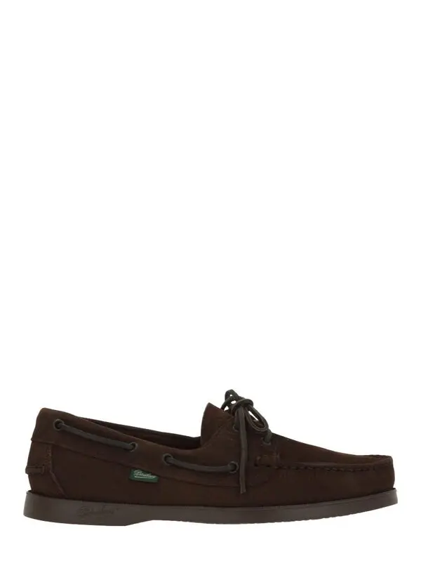 Paraboot Barth Boat Shoes - Black