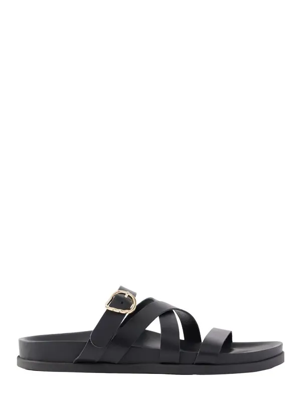 ANCIENT GREEK SANDALS Filipa Leather Sandals - Black