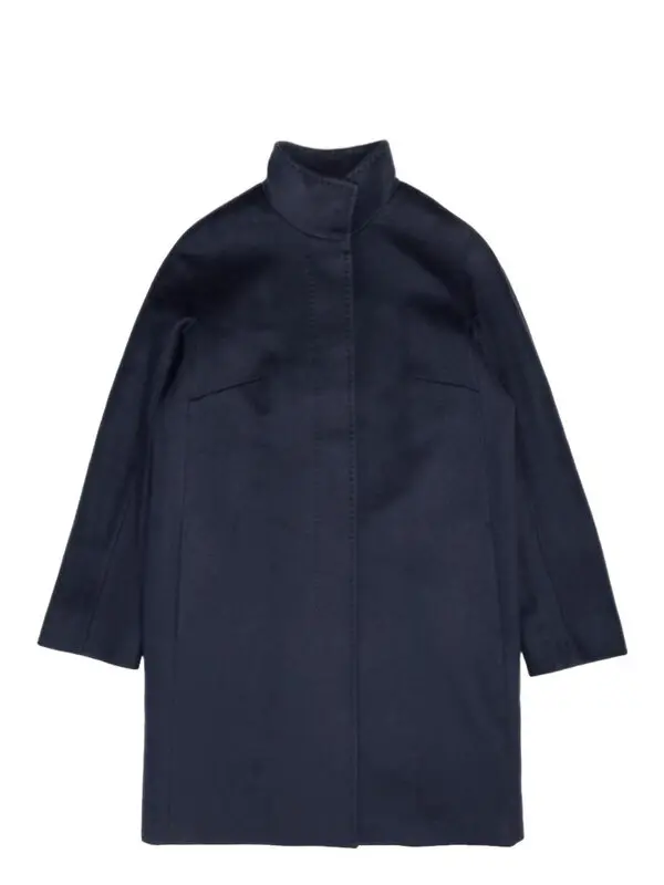 Max Mara Long-sleeved Coat - Blue