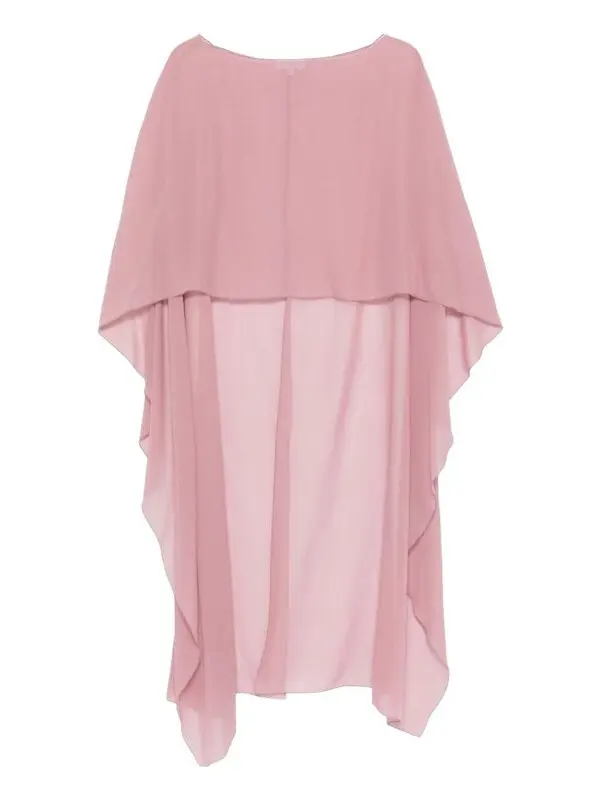 Antonelli Firenze Draped Cape - Pink