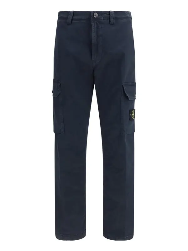 Stone Island Regular Cargo Pants - Blue
